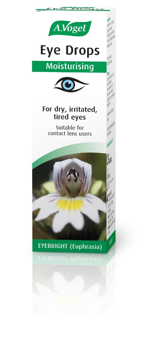 Moisturising Eye Drops with Euphrasia & Hyaluronic Acid 10ml | A.Vogel ...